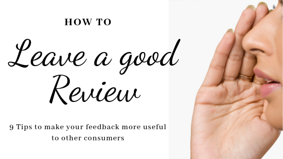 How to Leave a Good Review - 9 Tips for the Consumer | RingBoost